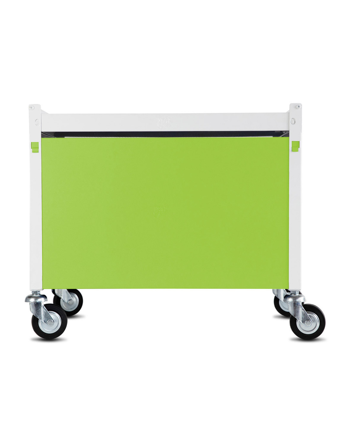 HIGH TROLLEY FOR ADDING 60X33 (col. WHITE & LIME GREEN)