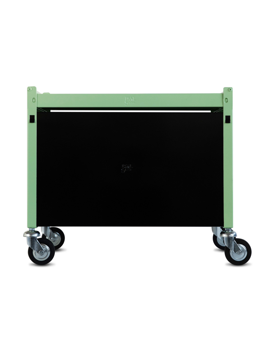HIGH TROLLEY FOR ADDING 60X55 (col. BLACK & GLOSTER GREEN)