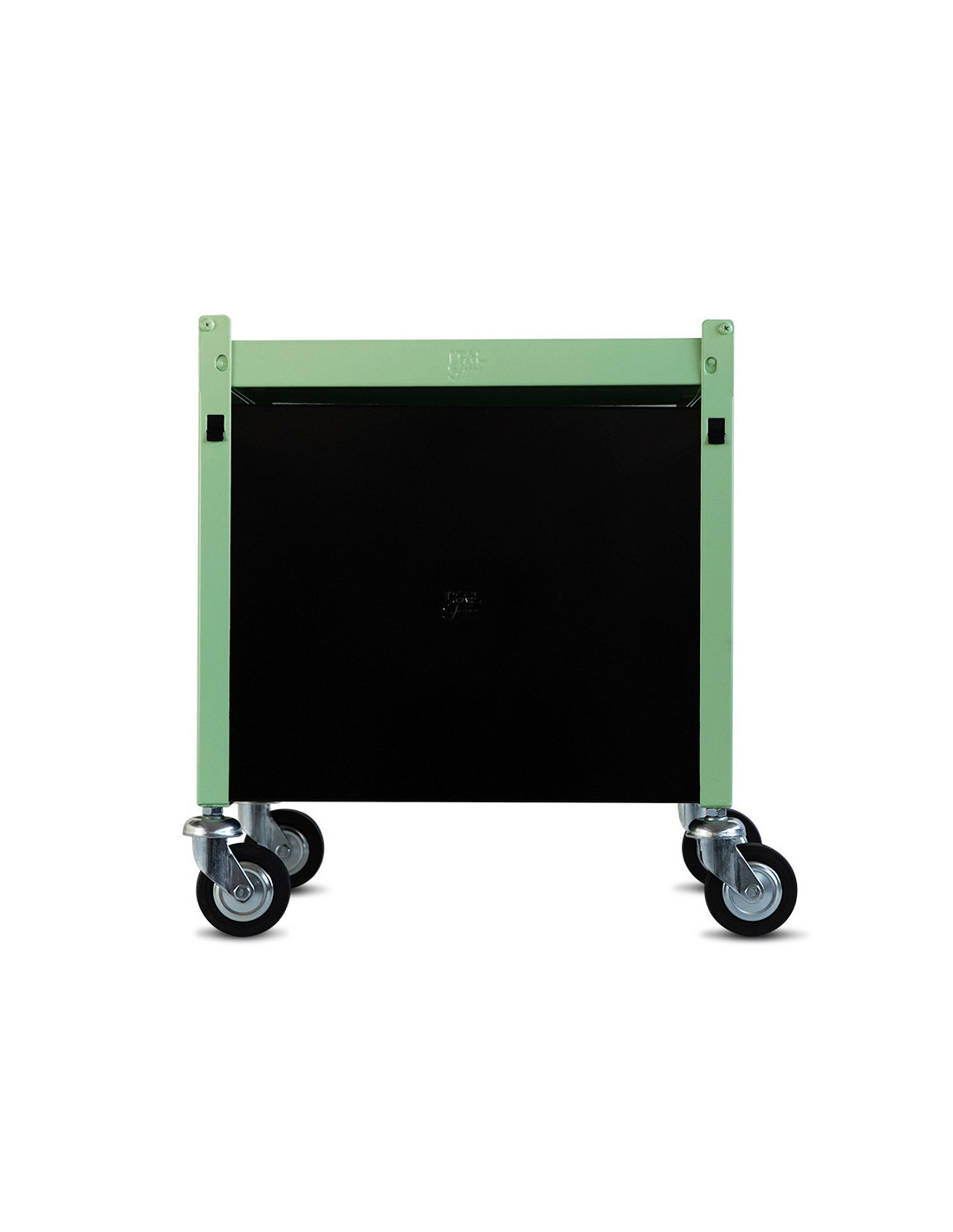 HIGH TROLLEY FOR ADDING 45X40 (col. BLACK & GLOSTER GREEN)